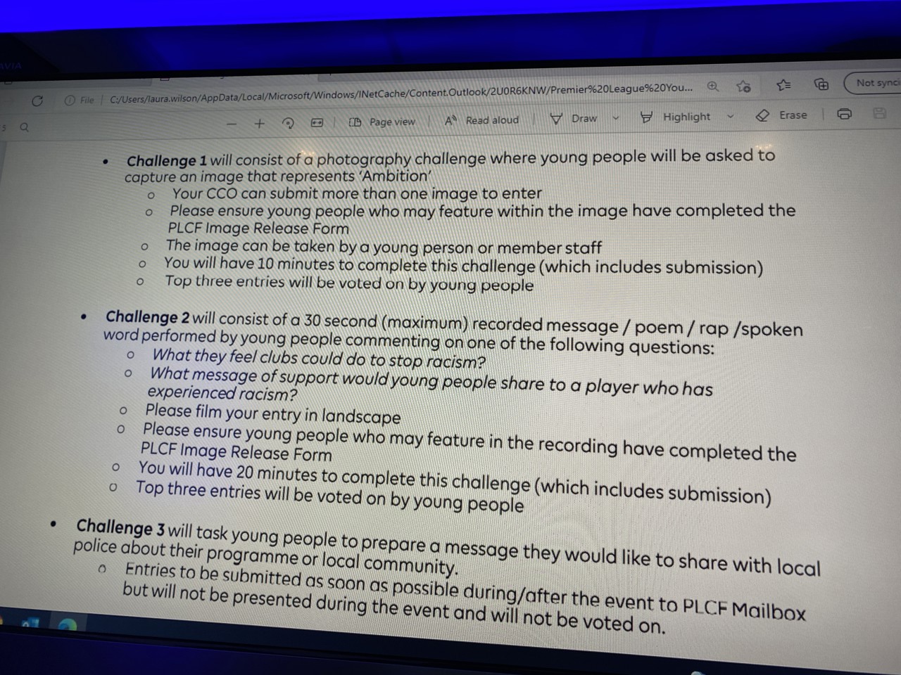 Kicks and Inspires Volunteers Represent CITC at Premier League Youth Summit