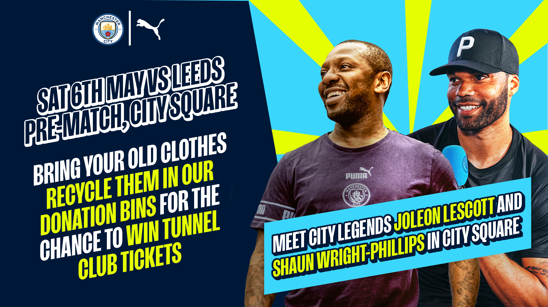 PUMA RE:FIBRE garment recycling campaign to take over City Square at ...