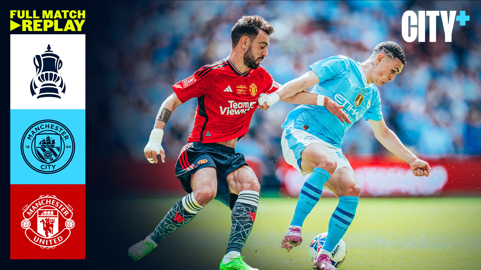 Full match replay: City v Manchester United