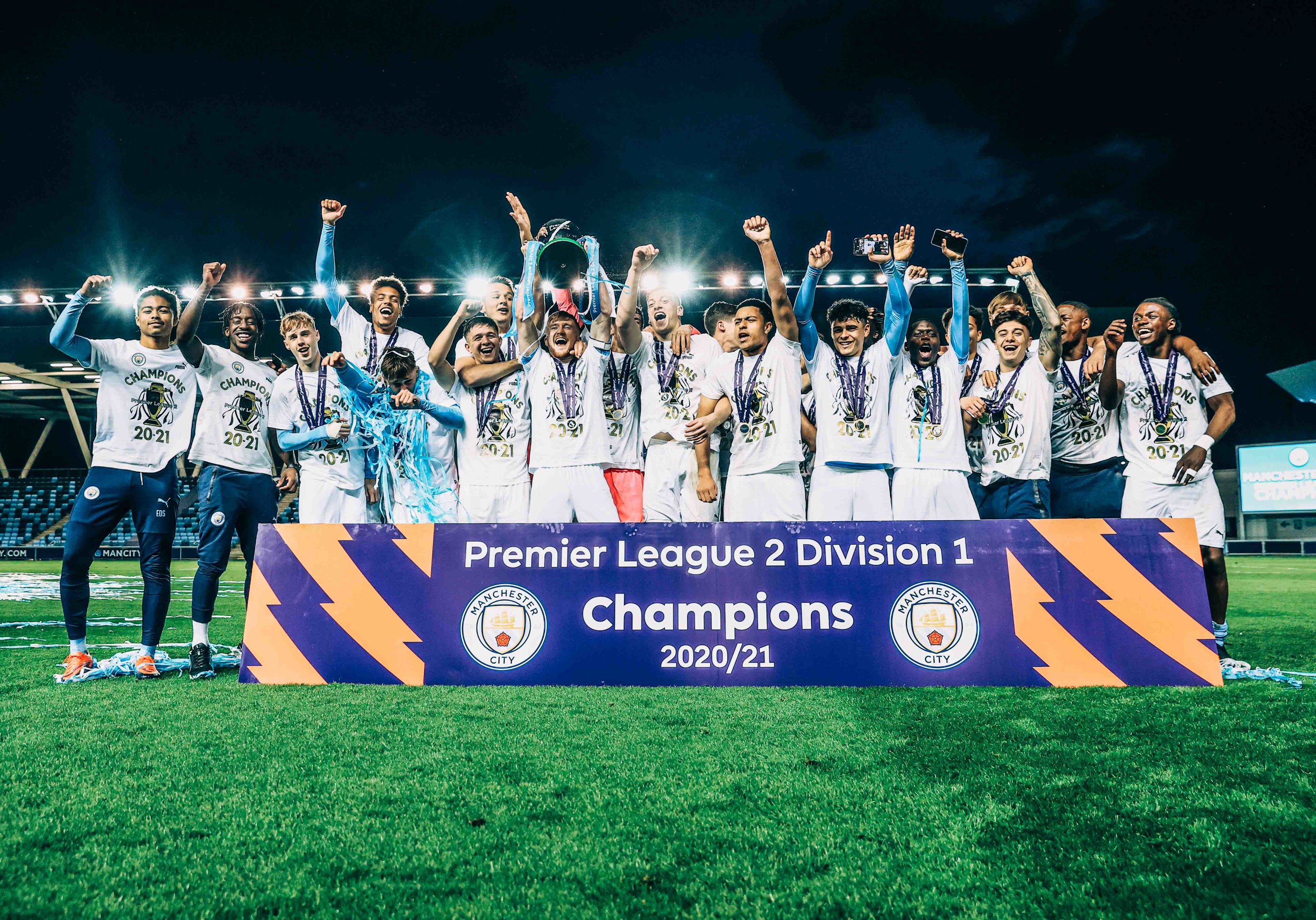 GALLERY: EDS lift Premier League 2 trophy!