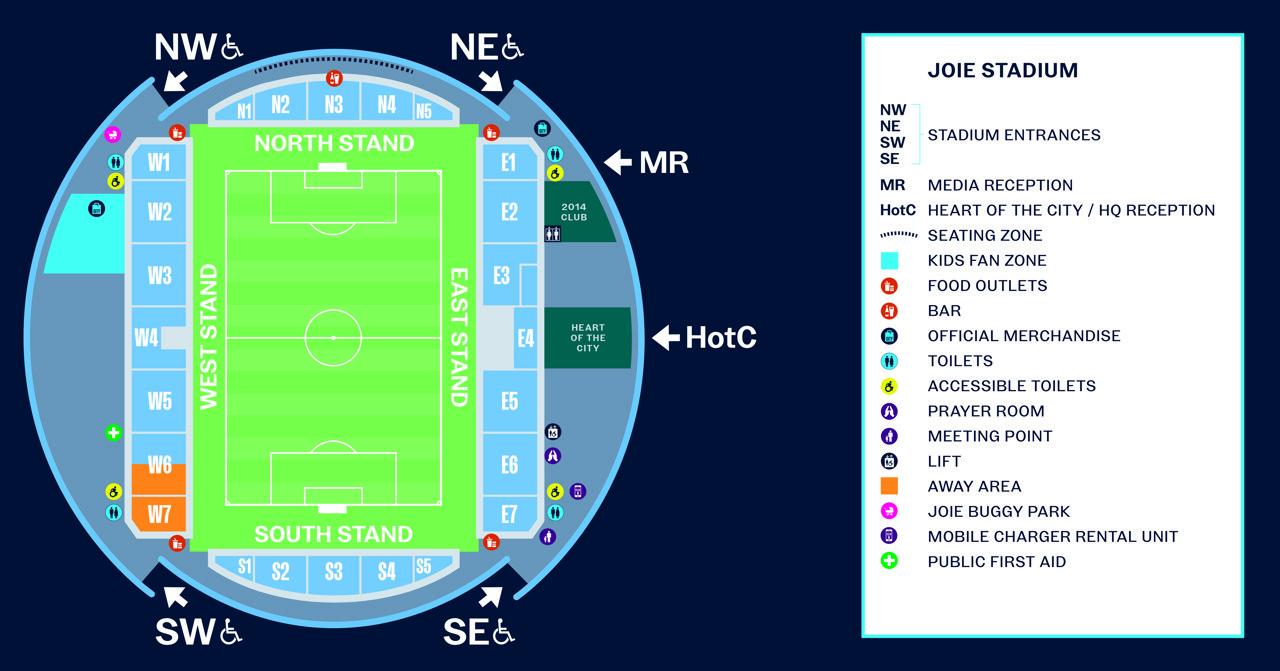 Man City - Joie Stadium Matchdays - Manchester City F.C.