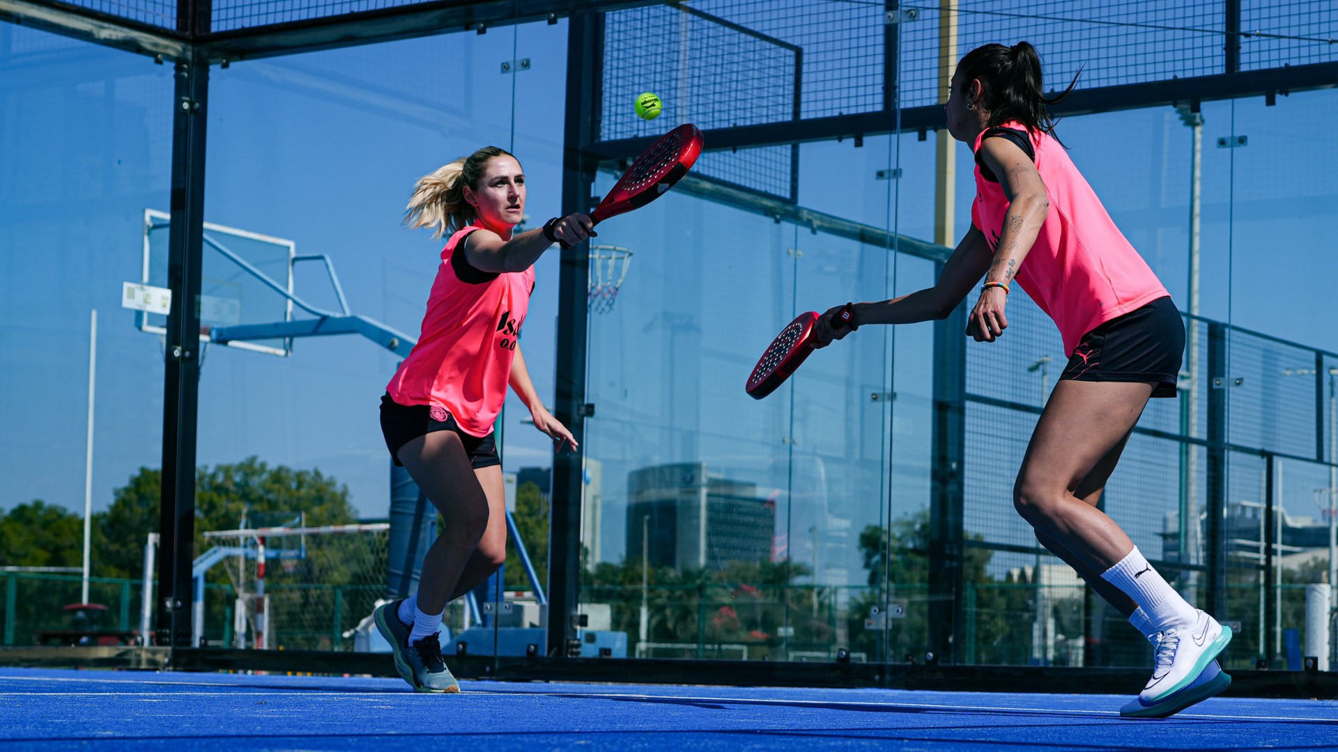 Gallery: Padel and basketball fun in the sun!