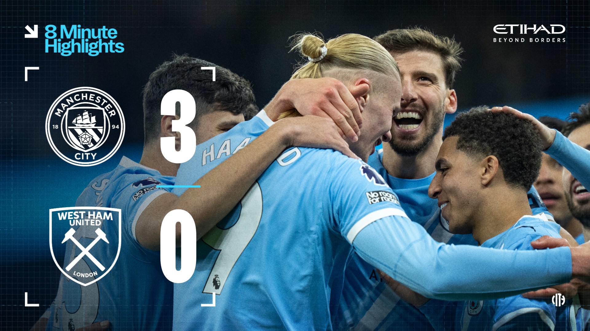 City 3-0 West Ham: 8-minute highlights