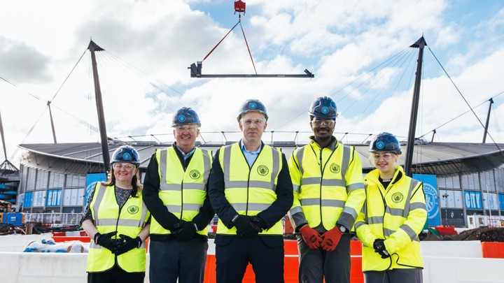 Manchester City marks key phase for Etihad Stadium expansion and ...