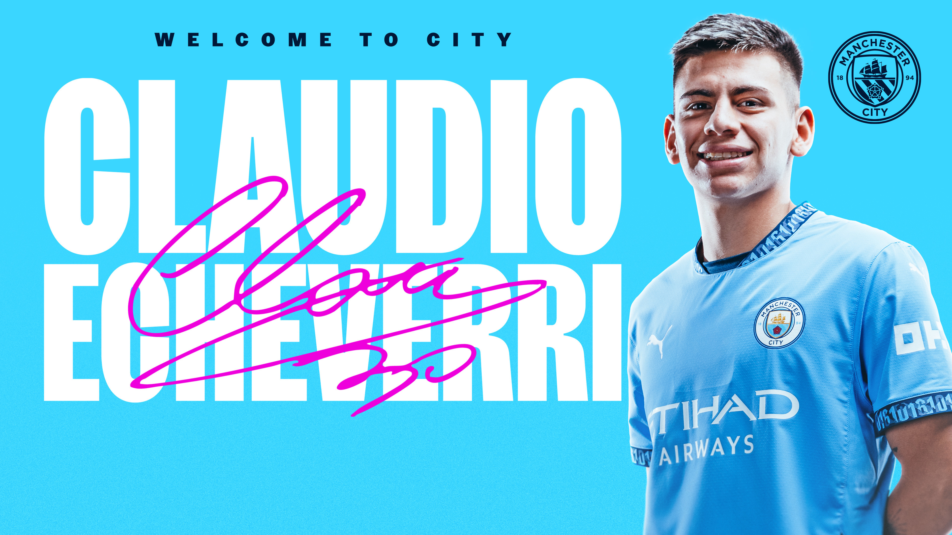 Echeverri : Aguero a influencé ma décision de venir à City