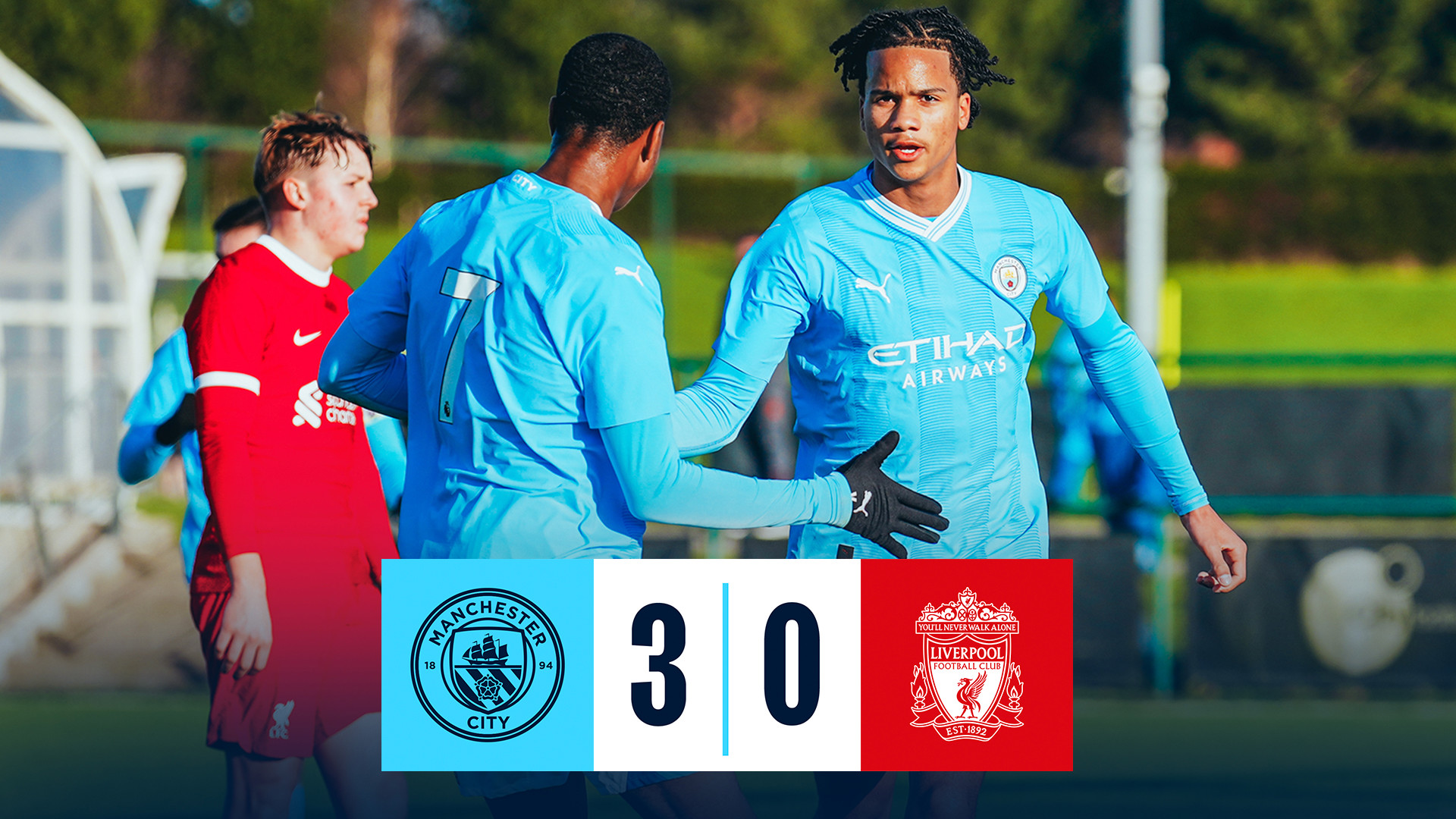 City U18s 3-0 Liverpool: Short highlights
