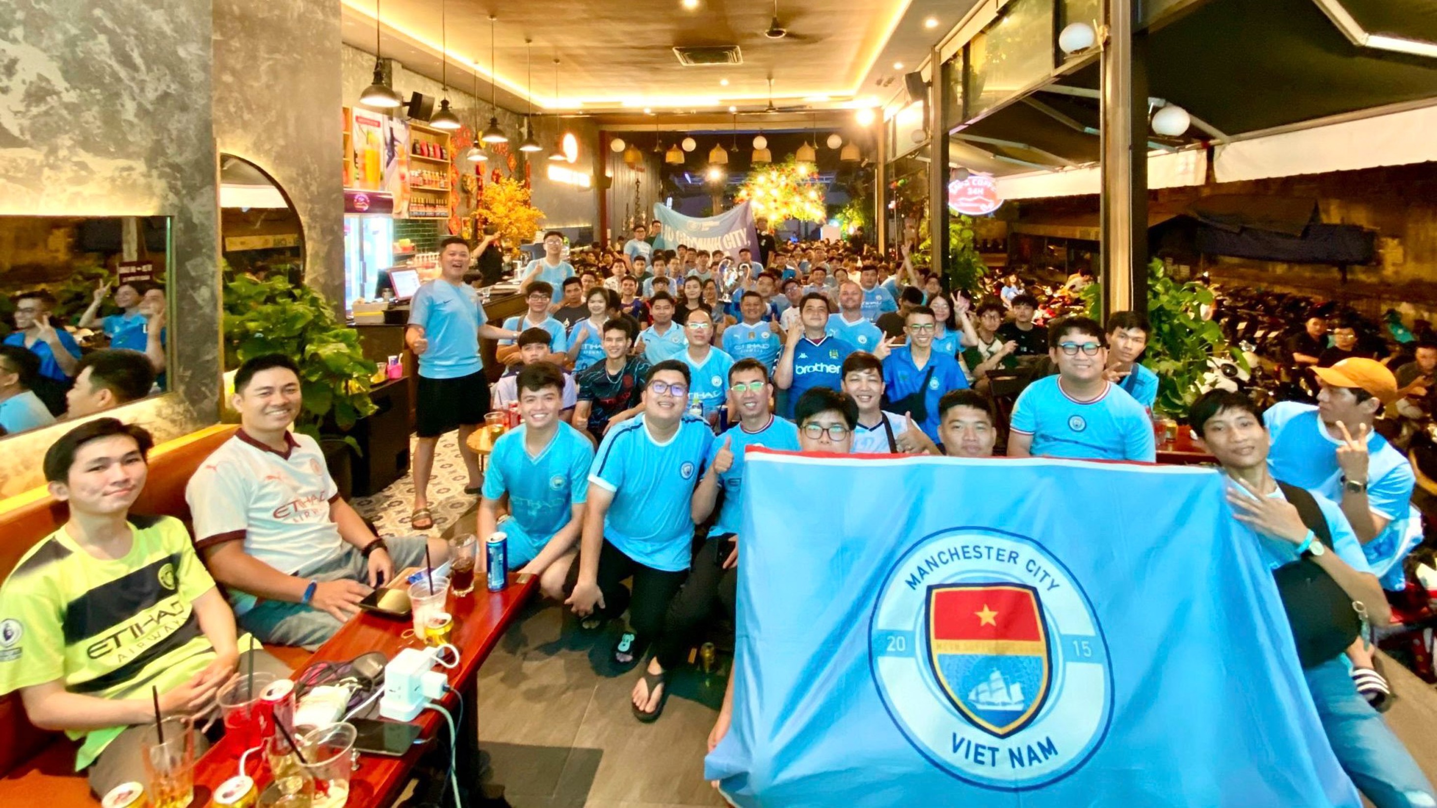 Official Supporters Clubs watch FA Cup semi-final