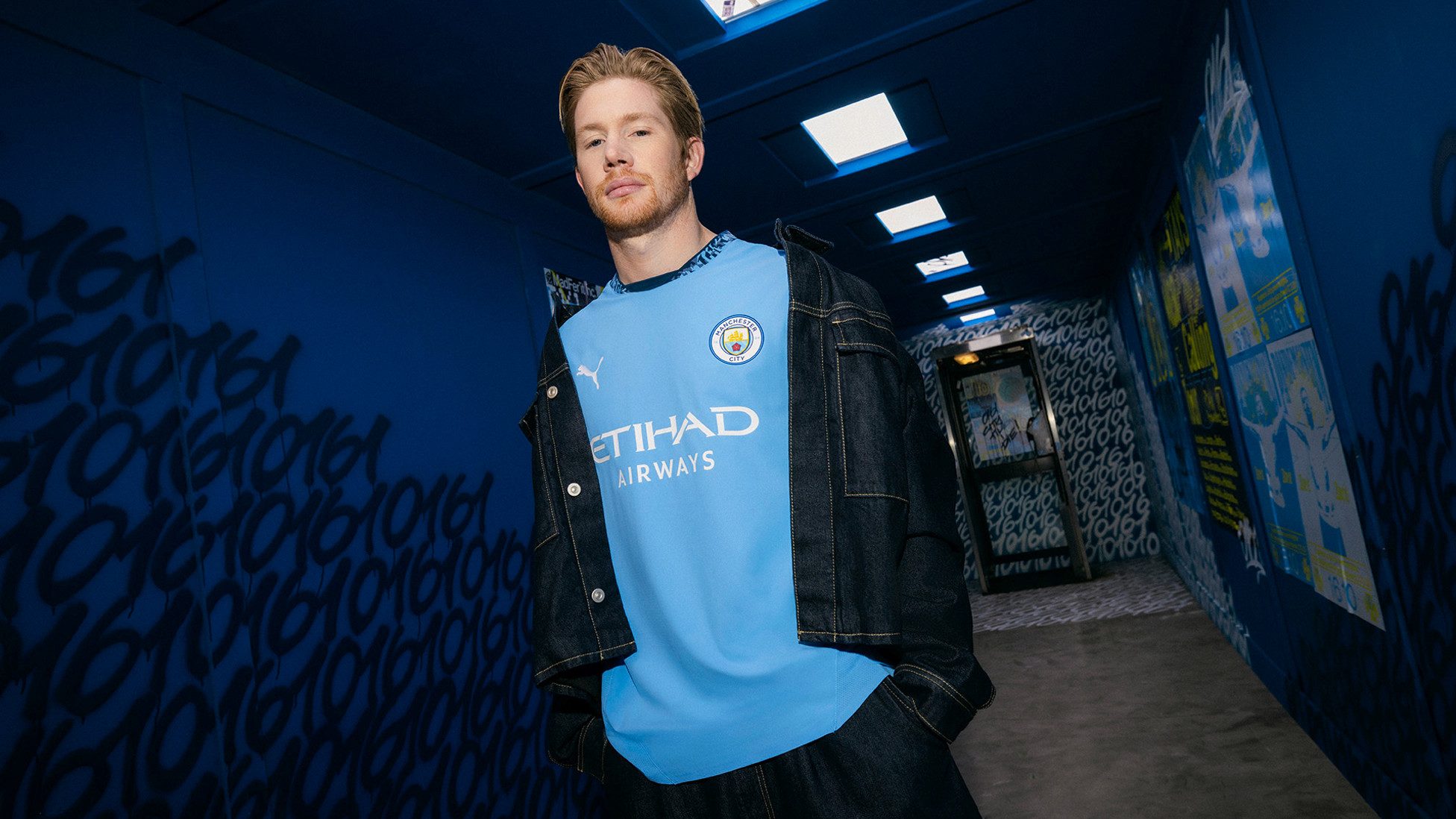 Gallery: Players try on our new PUMA 2024/25 home kit