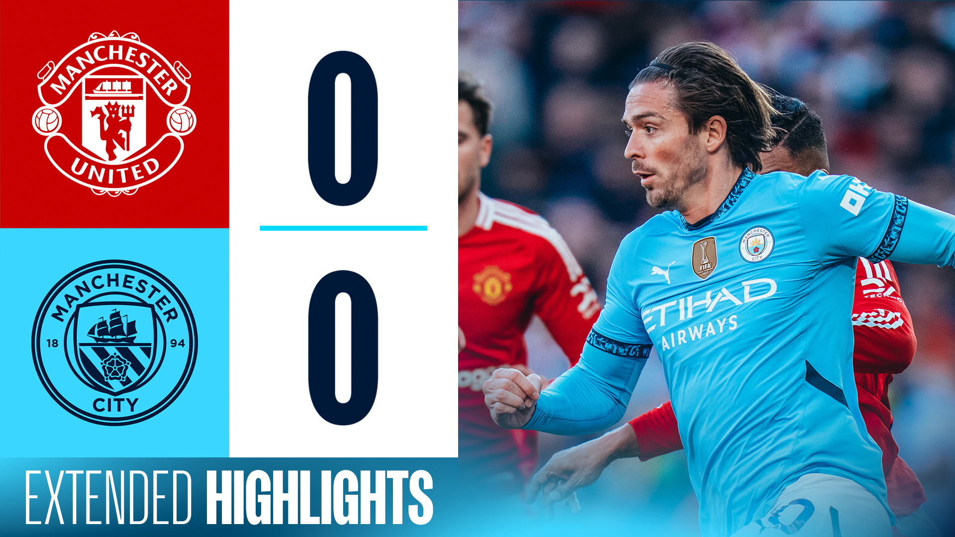 [풀 하이라이트] 맨유 0-0 맨시티(PL R31, 24/25)