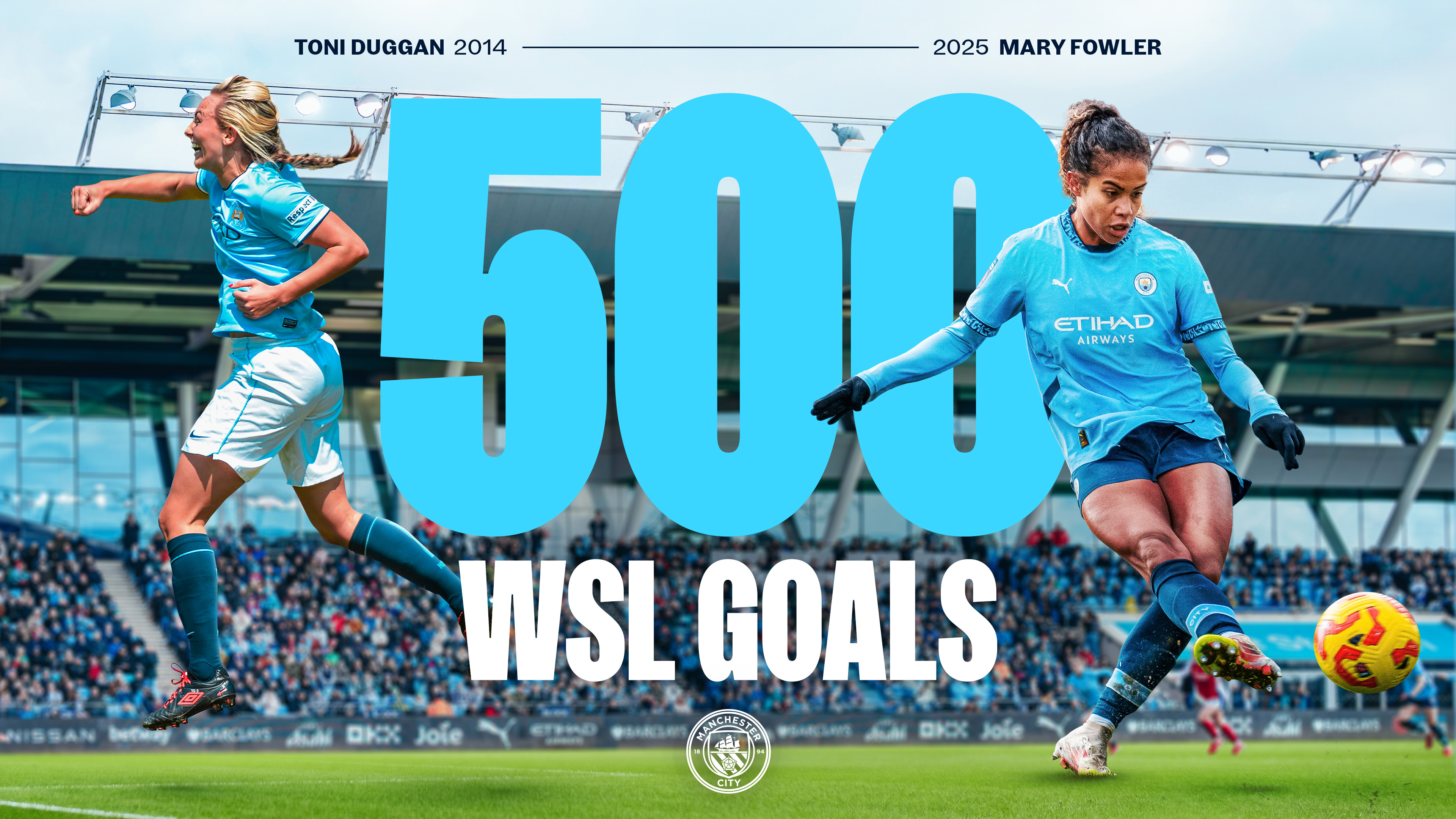 City hit 500-goal WSL landmark