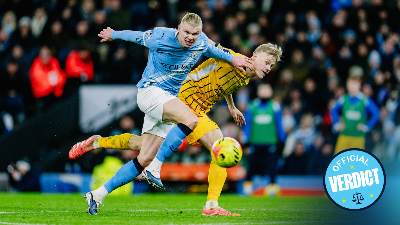 City share the Premier League spoils with Brighton