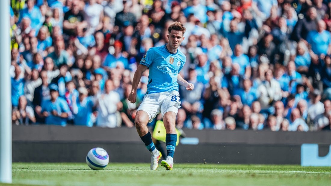 McAtee delighted to score on first Premier League start for City