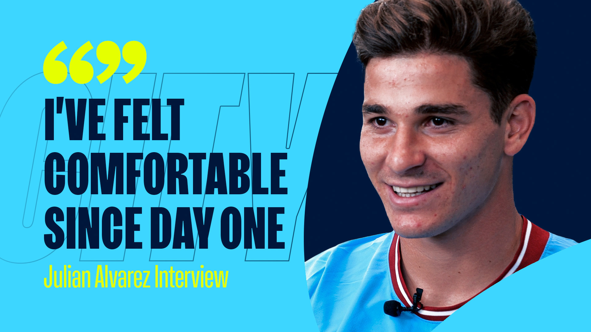 Alvarez welcomes competition for places at City