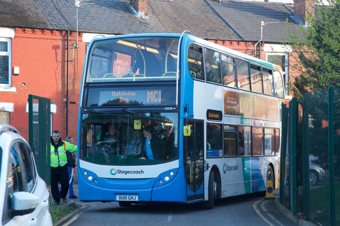 Matchday bus network wins top award