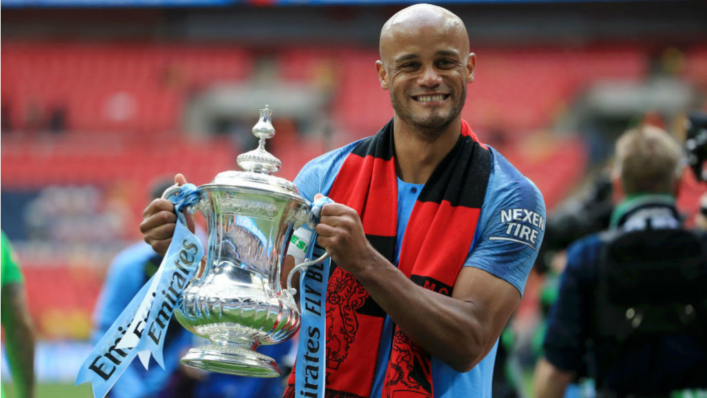 Vincent Kompany leaves Manchester City