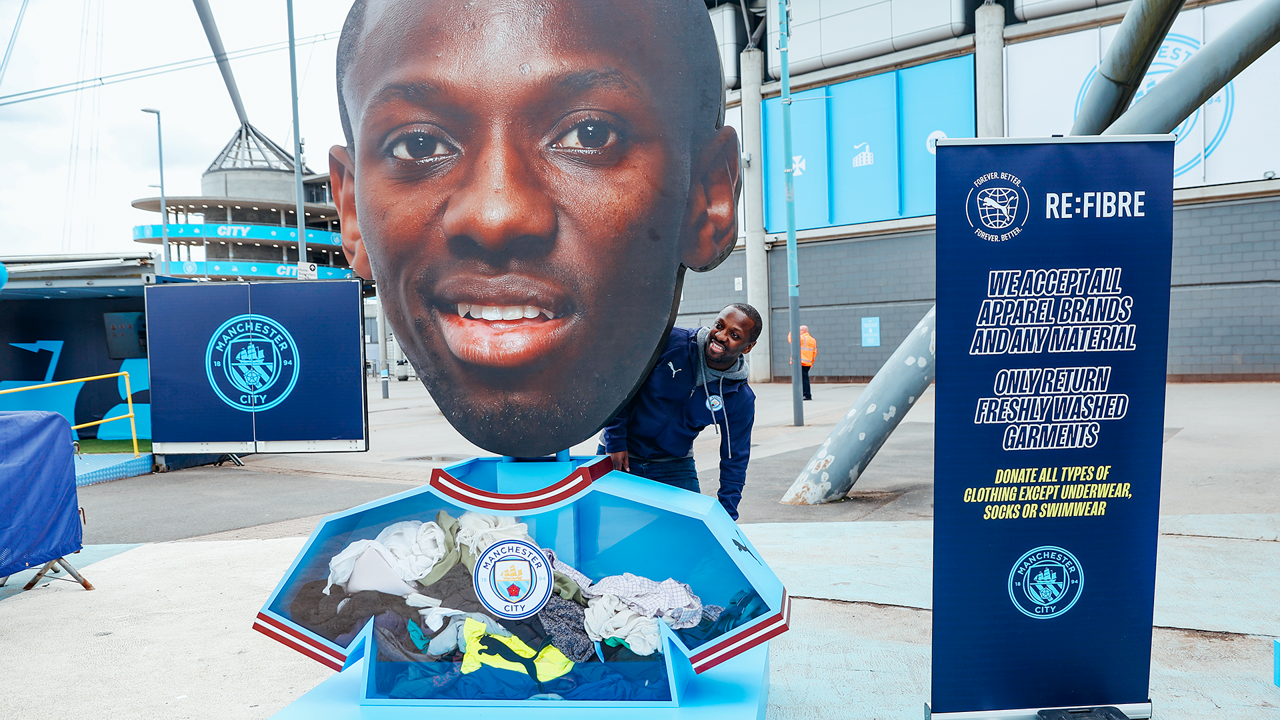 Over 470 items of clothes donated by fans at PUMA’s RE:FIBRE matchday ...