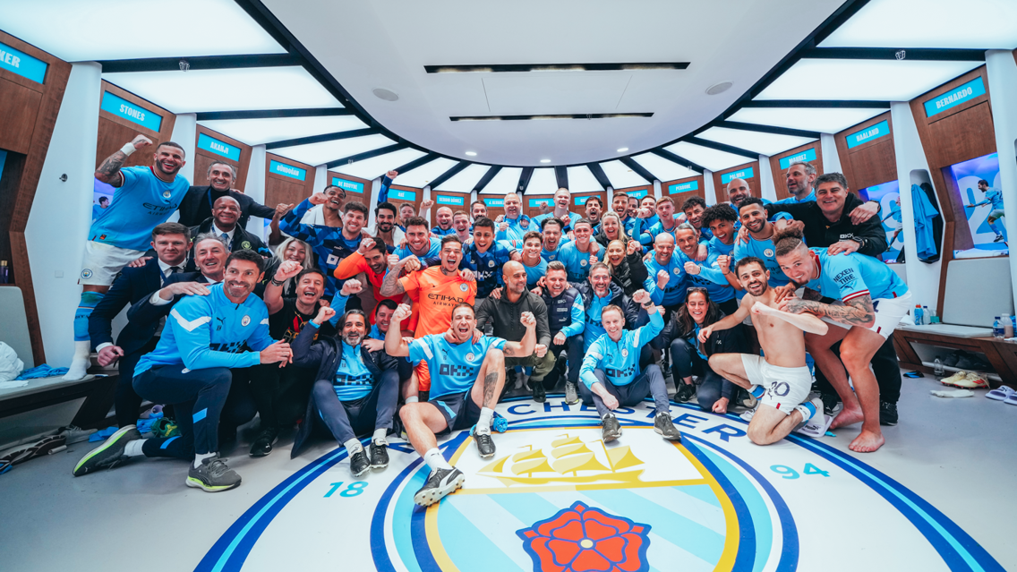 City celebrate historic weekend