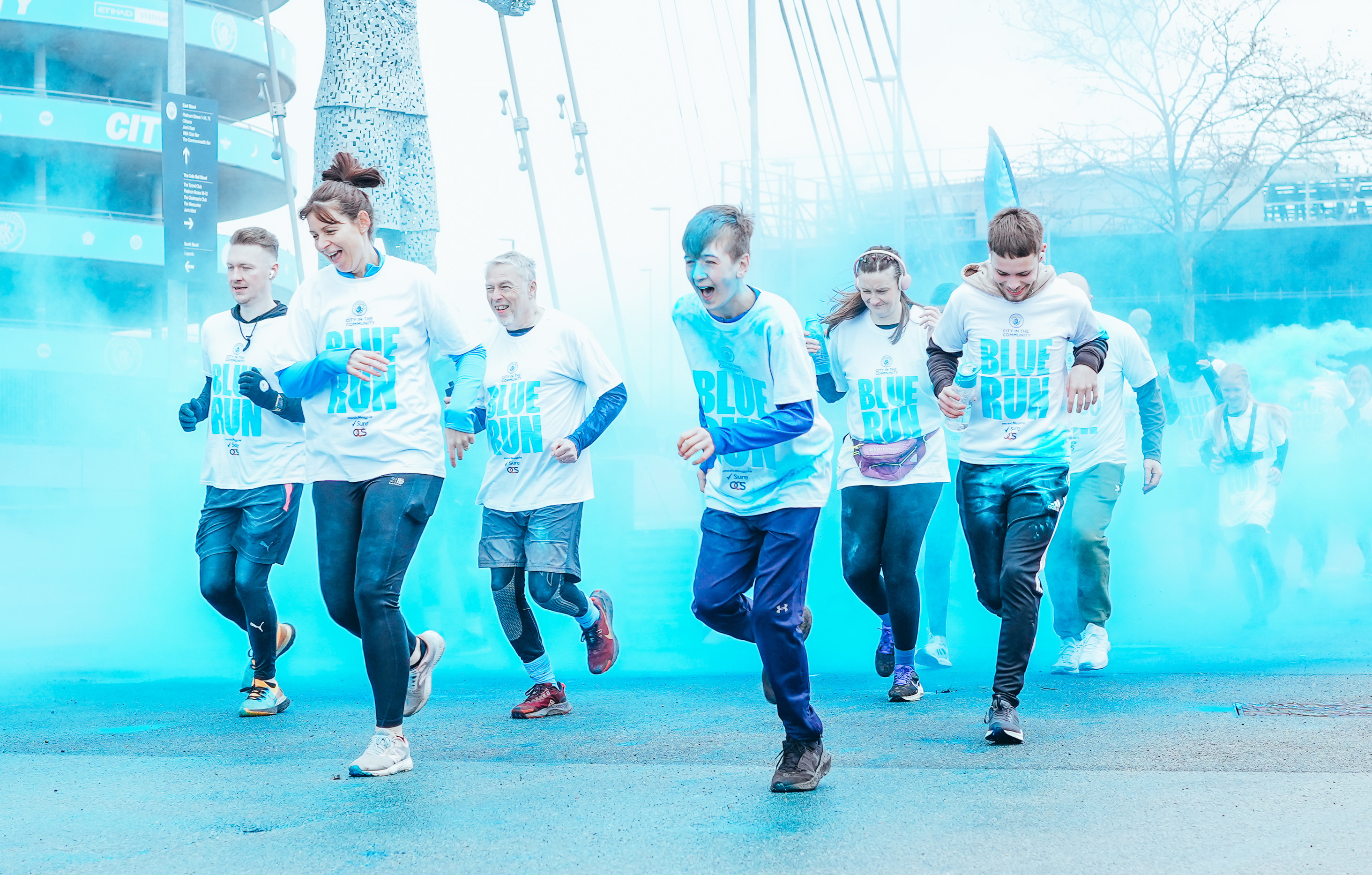 Blue Run raises thousands for club charity