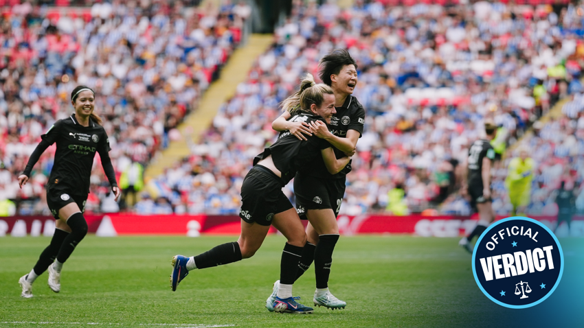 City beat Brighton to seal fourth FA Cup triumph