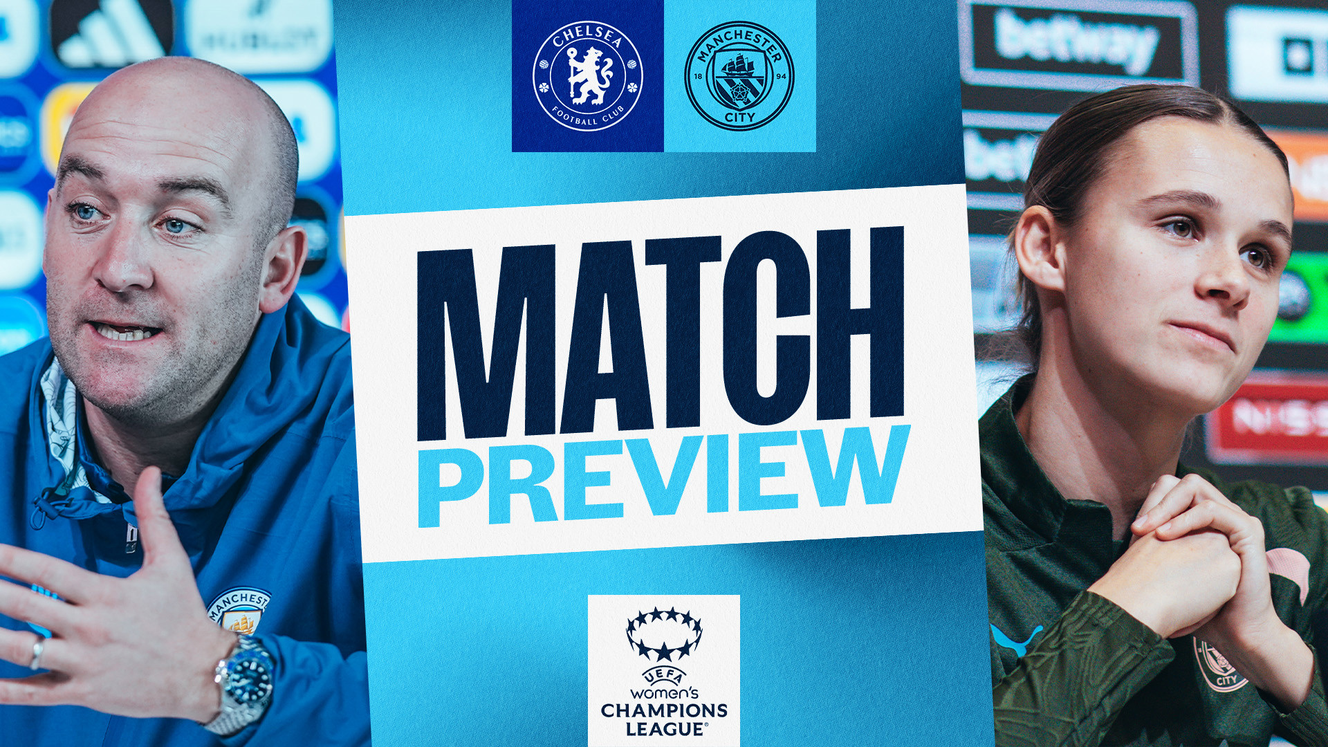 Chelsea v City: Cushing & Casparij preview UWCL second leg