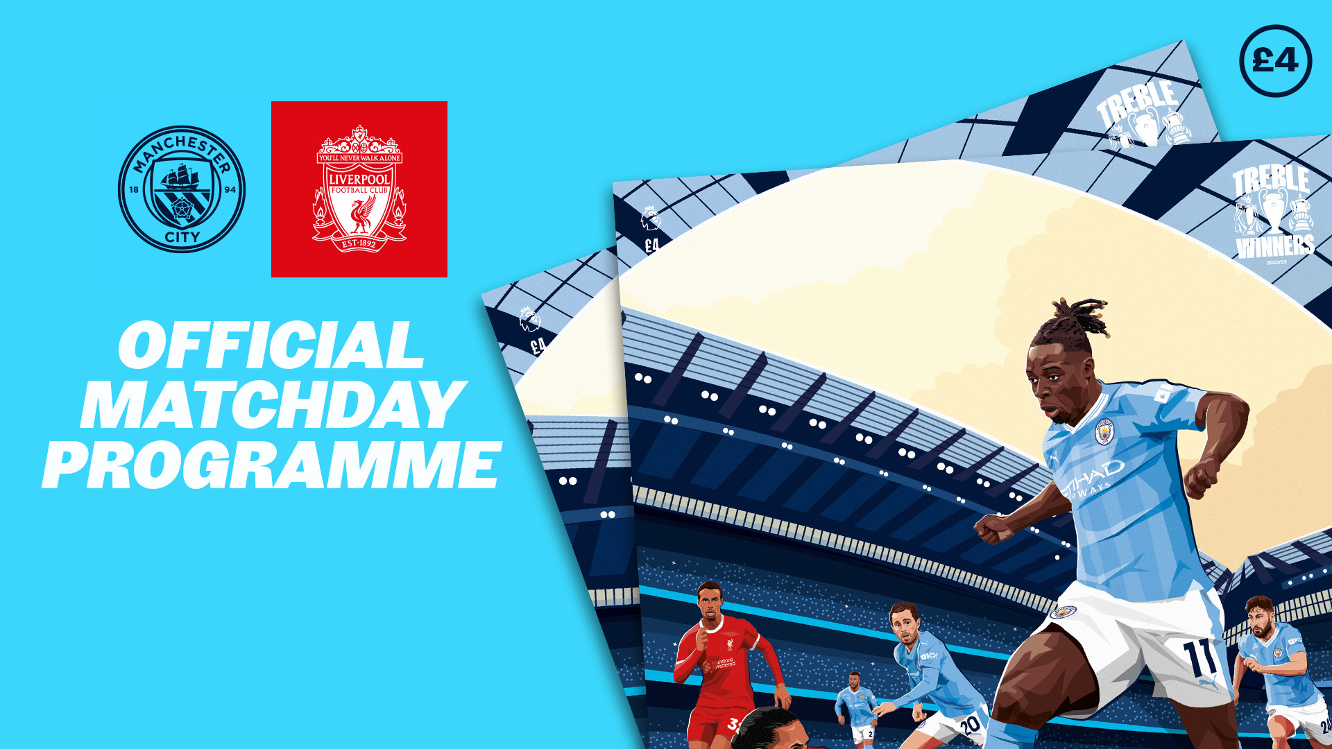 City v Liverpool programme: Akanji interview in latest edition