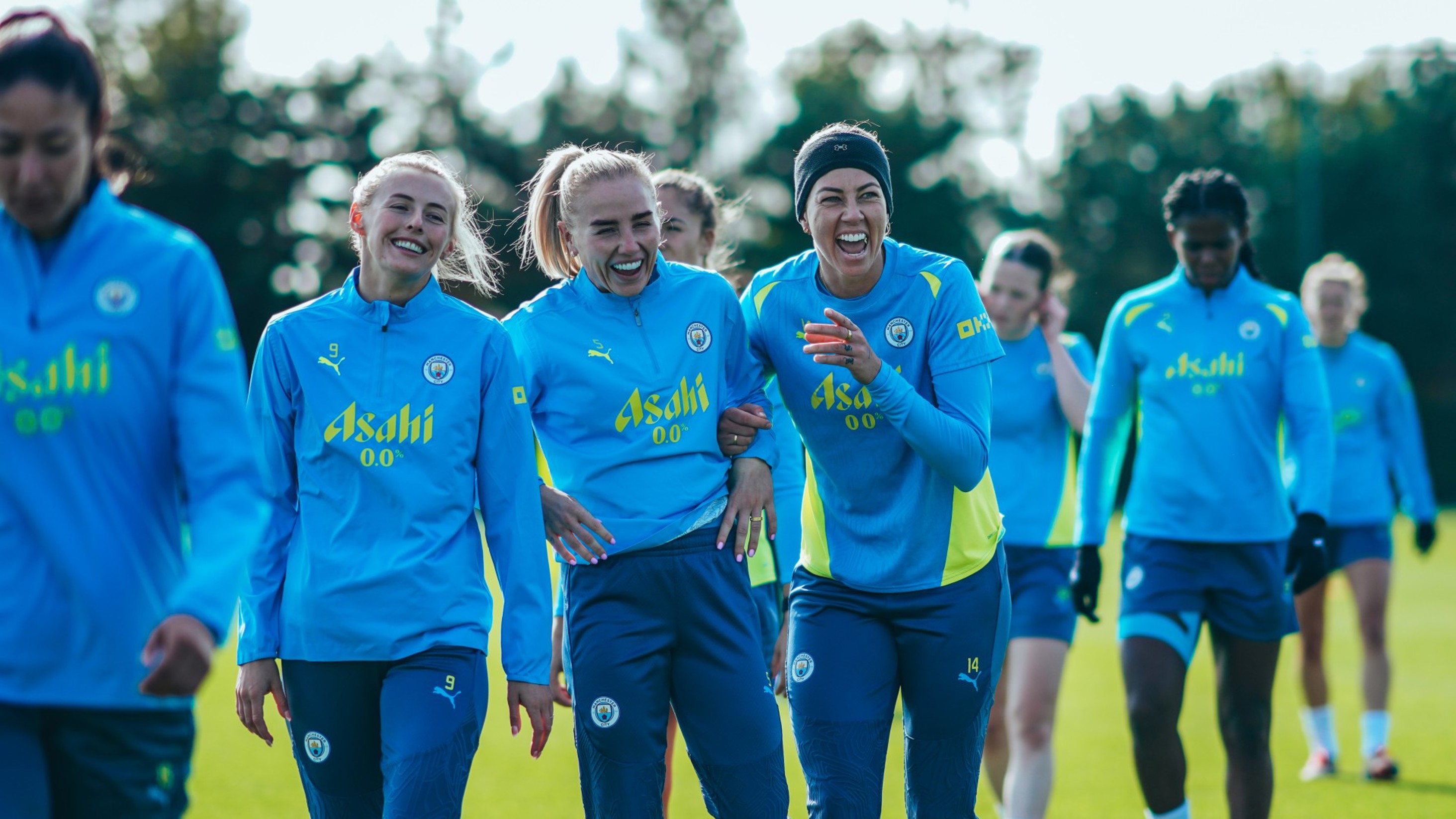 Training: Working towards West Ham