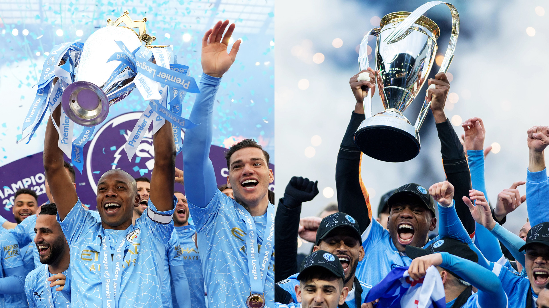 Have your photo taken with the MLS Cup and Premier League trophy