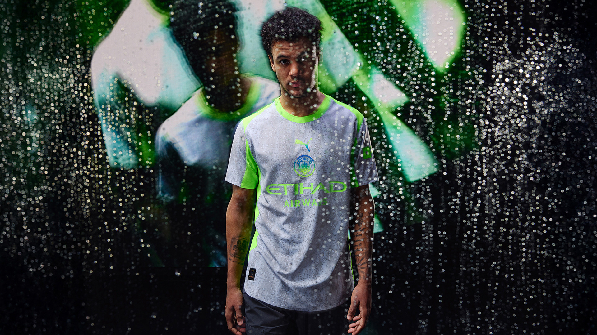 Rain or shine: Bobb, Foden, Haaland and more test our new PUMA Third kit