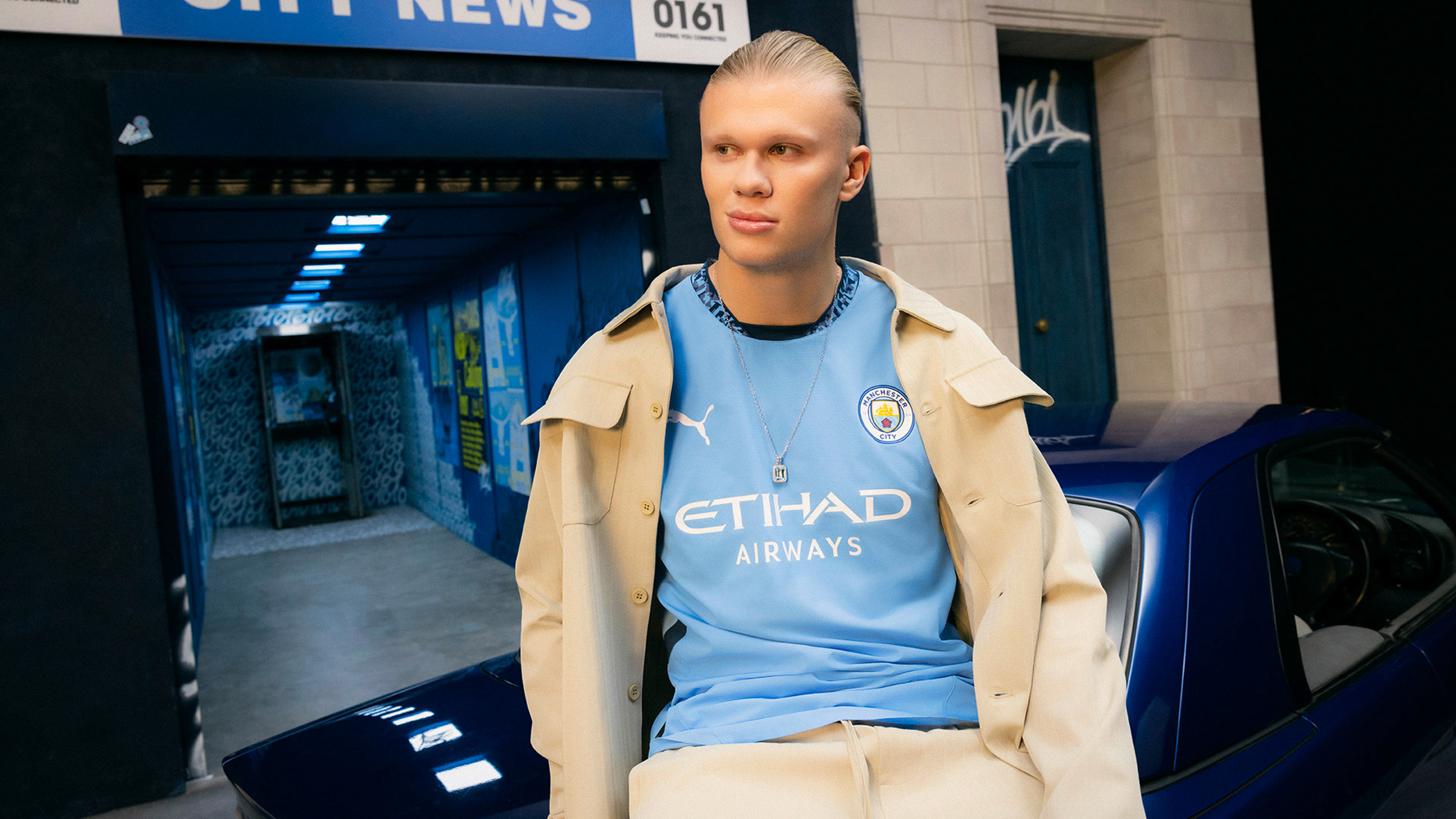 Gallery: Players try on our new PUMA 2024/25 home kit