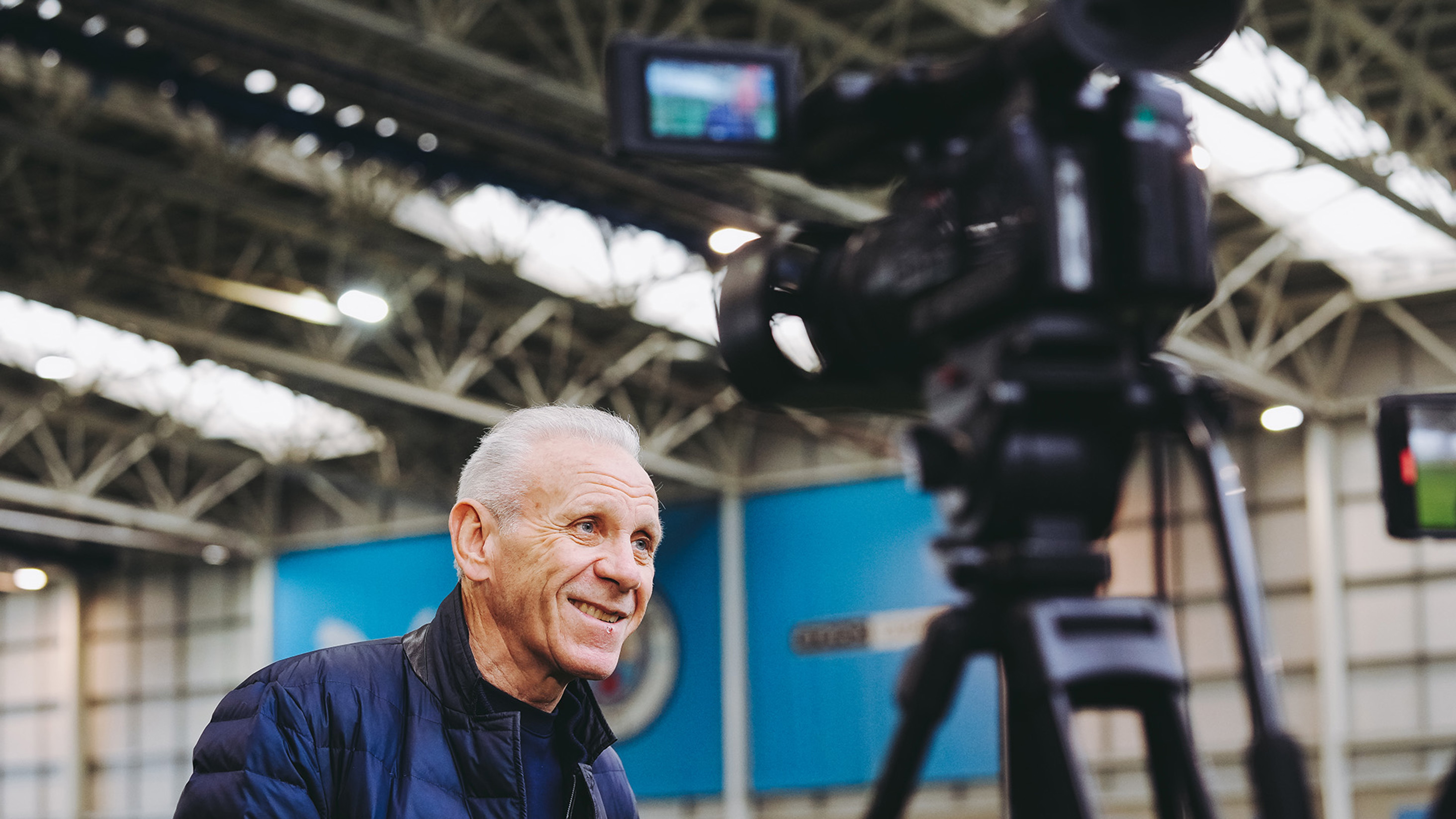 Reid and Royle train celebs at CFA ahead of Manchester Remembers ...