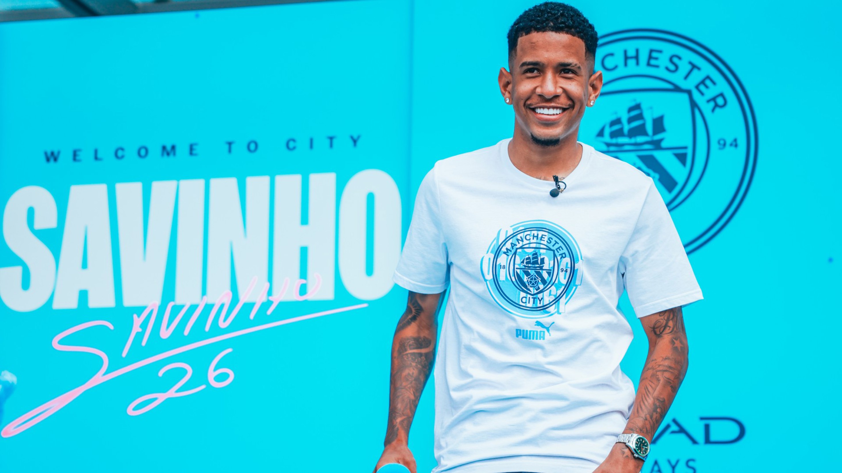 Gallery: Welcome to Manchester City, Savinho and Miedema