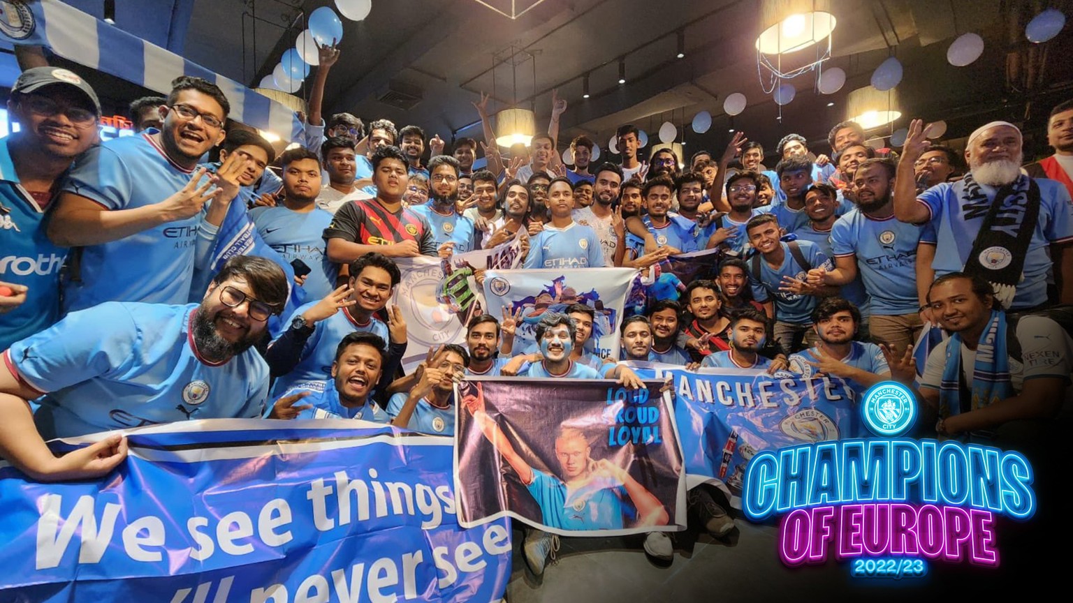 Gallery: OSCs watch Champions League final victory across the globe