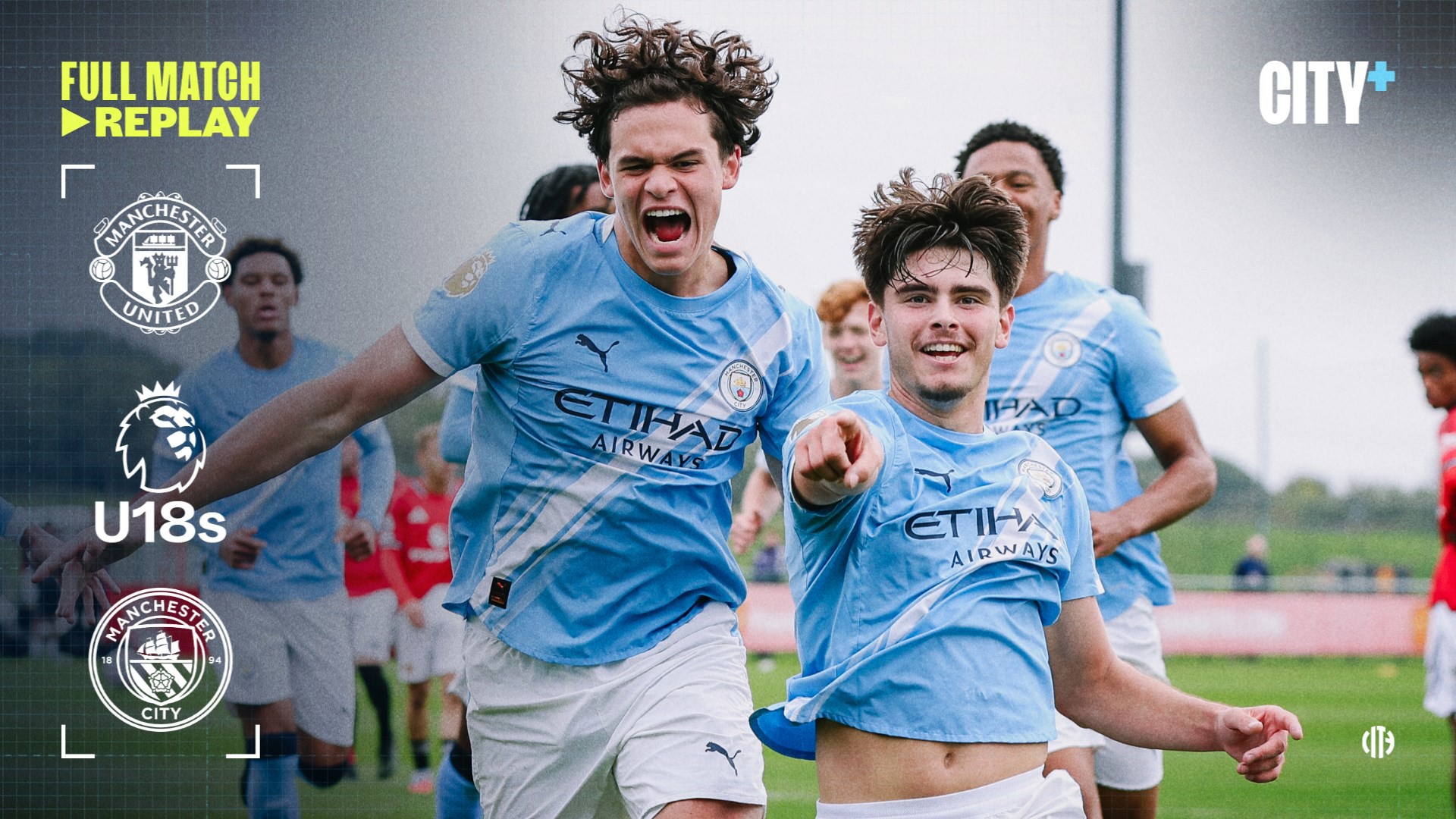 Full-match replay: United v City - Under-18 Premier League North