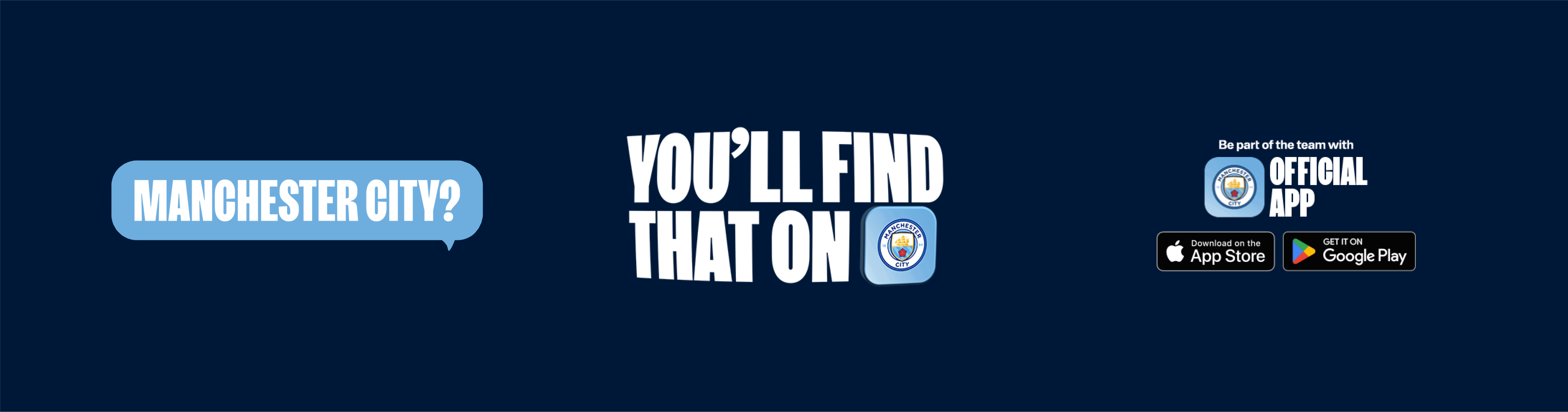 Manchester City Official App for iPhone and Android