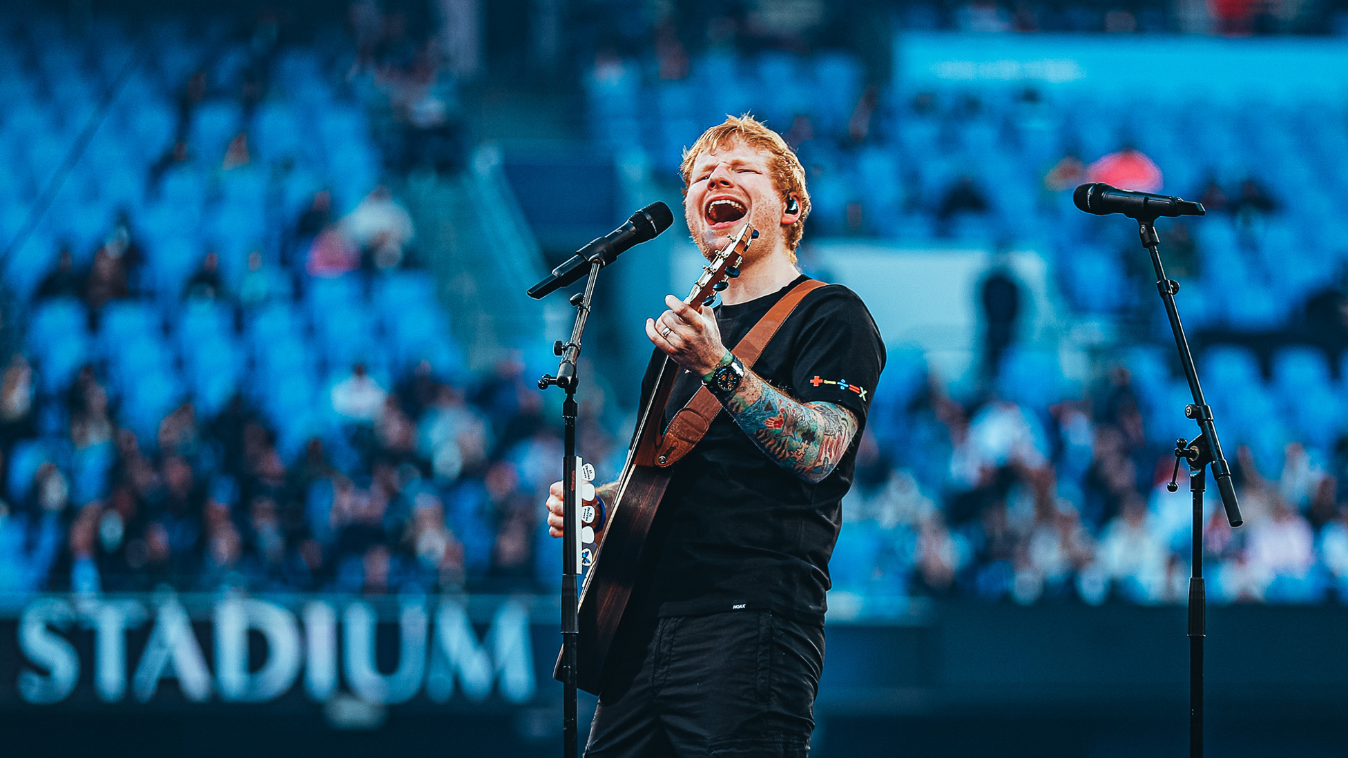 Gallery: Ed Sheeran opens at the Etihad