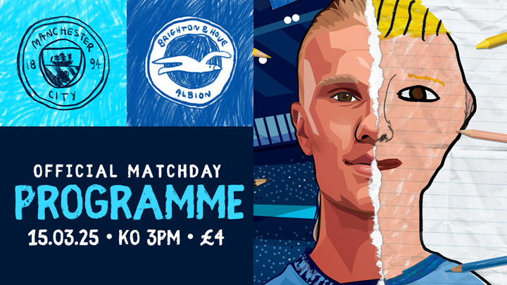 City v Brighton programme: CITC special with Haaland as the cover star