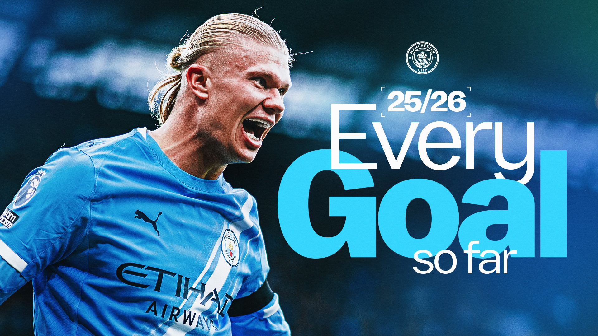 Watch: Every Manchester City goal scored so far this season