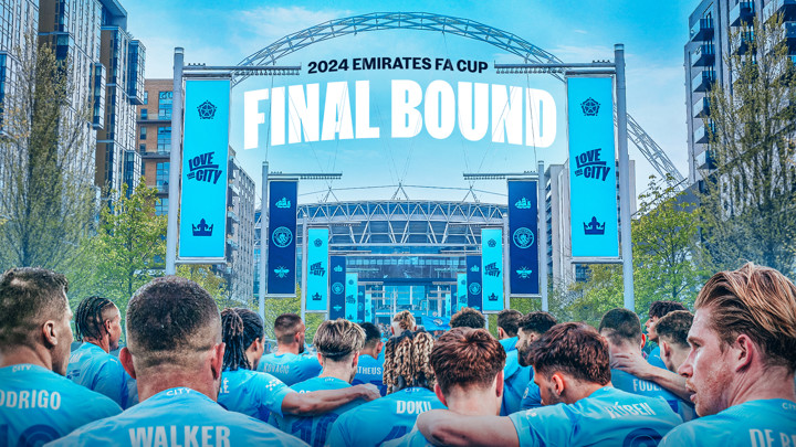 City to take on Manchester United in the 2023/24 FA Cup final