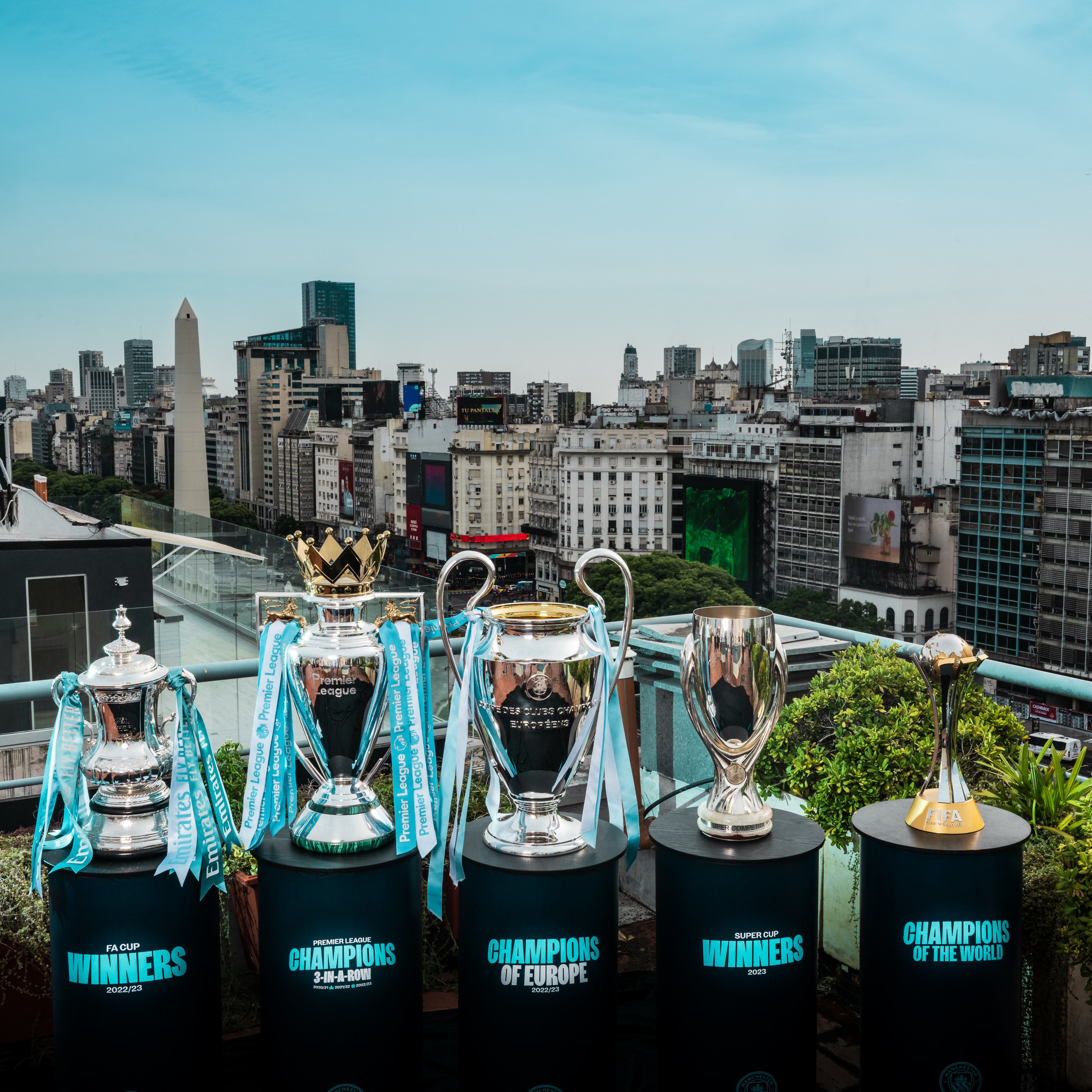 Treble Trophy Tour Argentina: Día 1