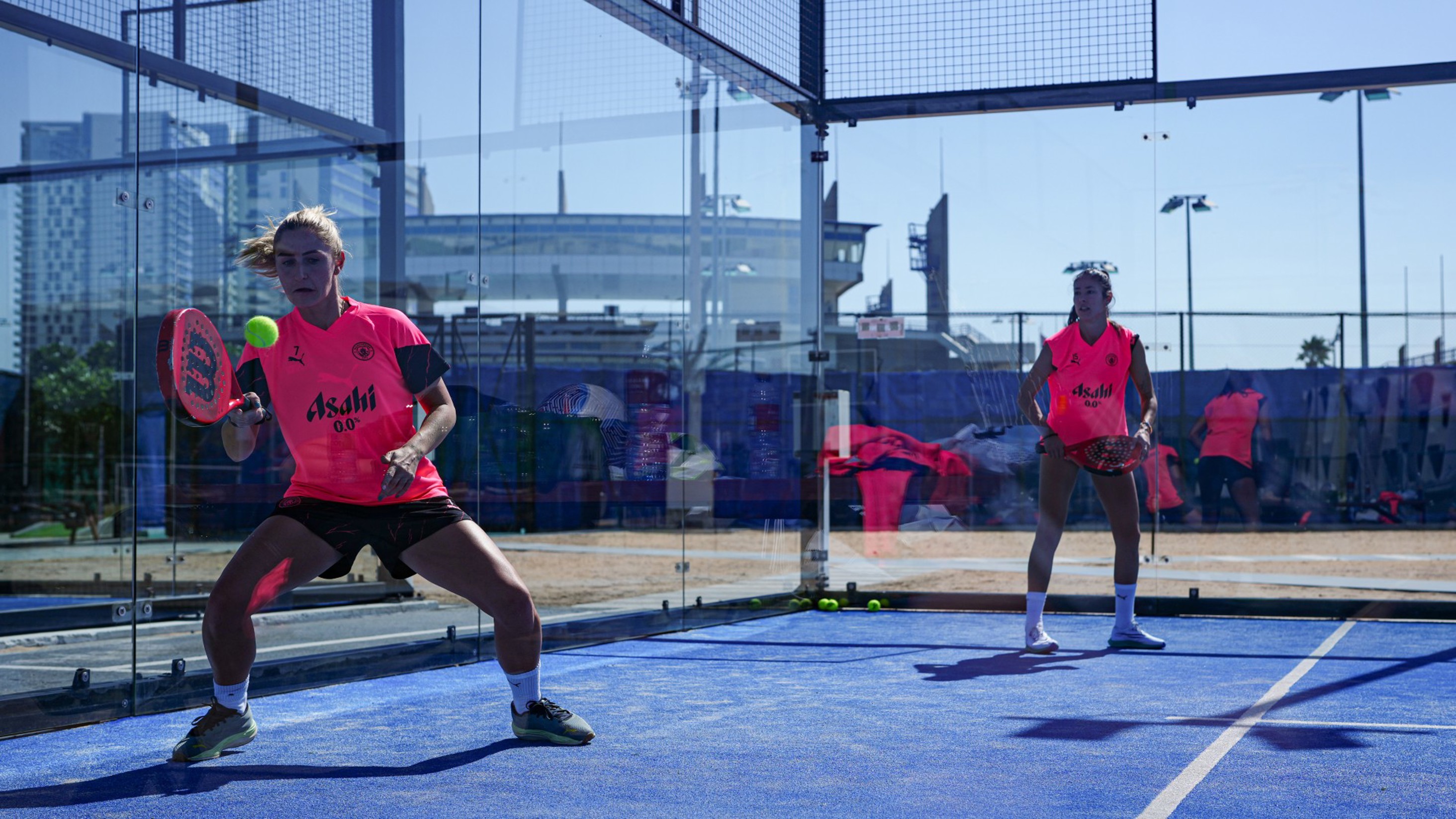 Gallery: Padel and basketball fun in the sun!
