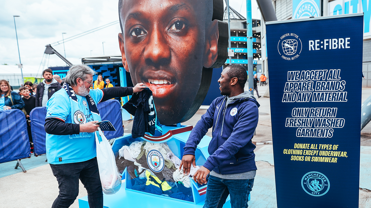 Over 470 items of clothes donated by fans at PUMA’s RE:FIBRE matchday ...
