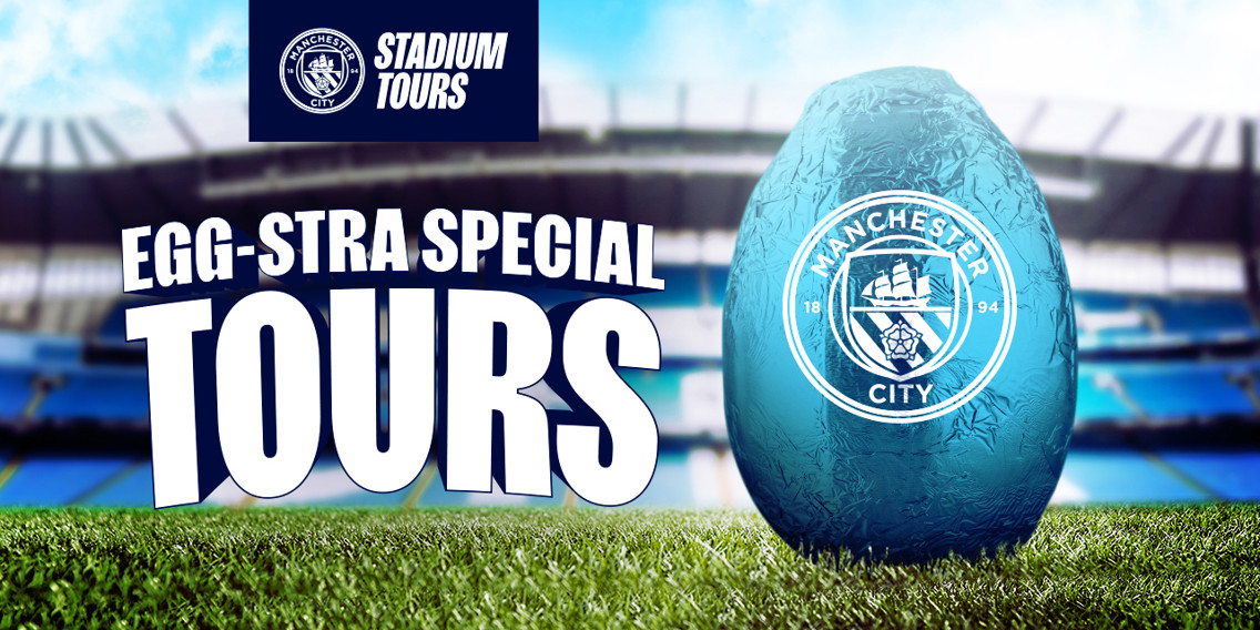 Explore the Etihad Stadium in our egg-stra special Easter tours