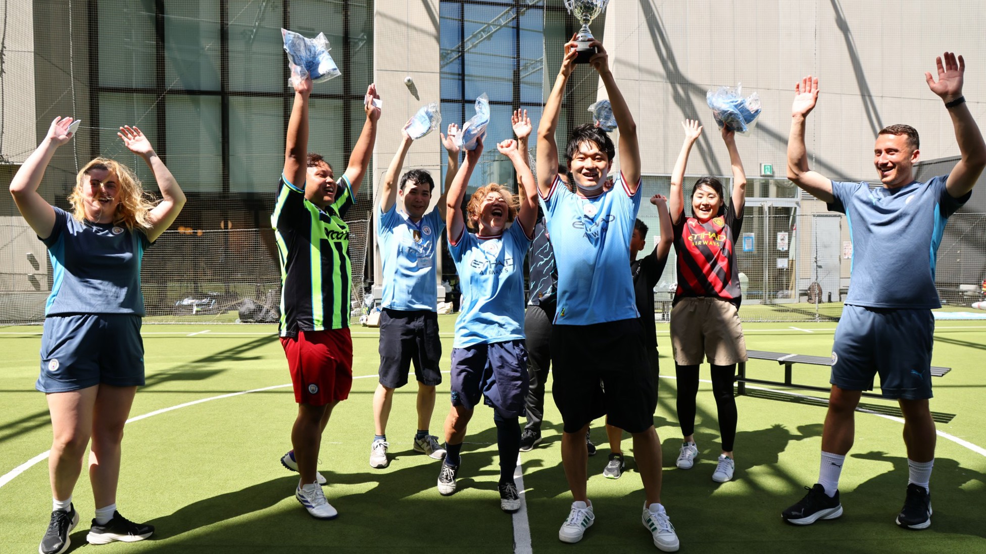 Gallery: Tokyo OSC play futsal tournament during Trophy Tour stop