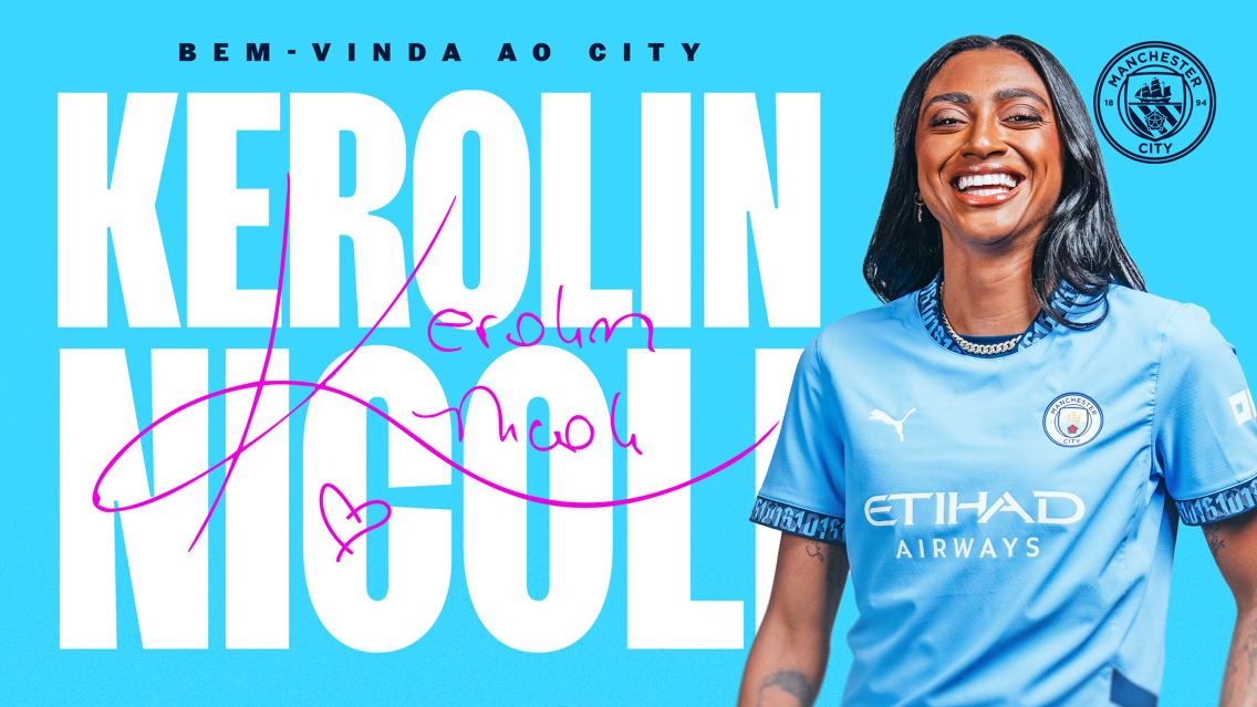 City contrata a brasileira Kerolin Nicoli