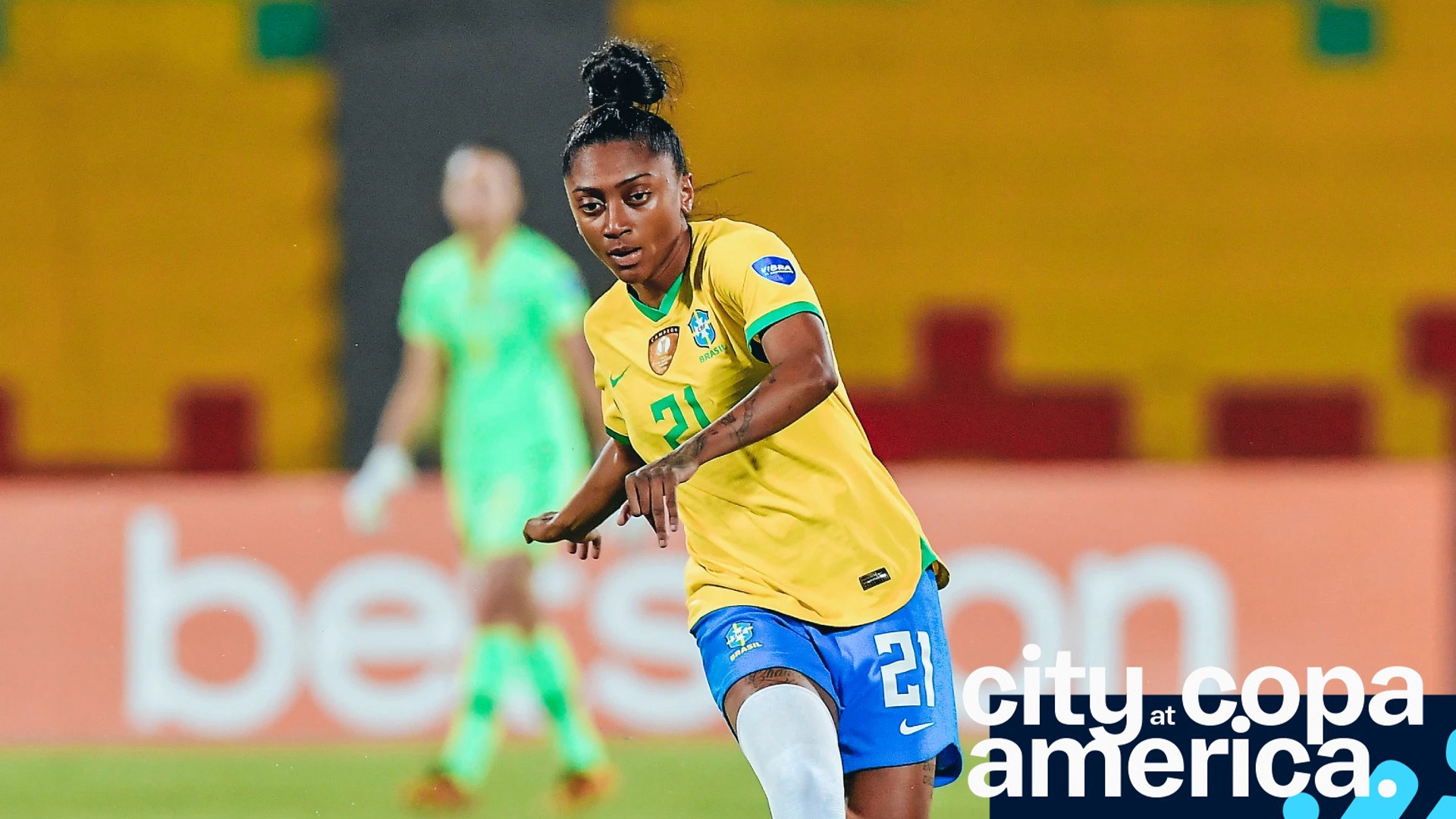 Kerolin ajuda Brasil a chegar às semifinais da Copa América