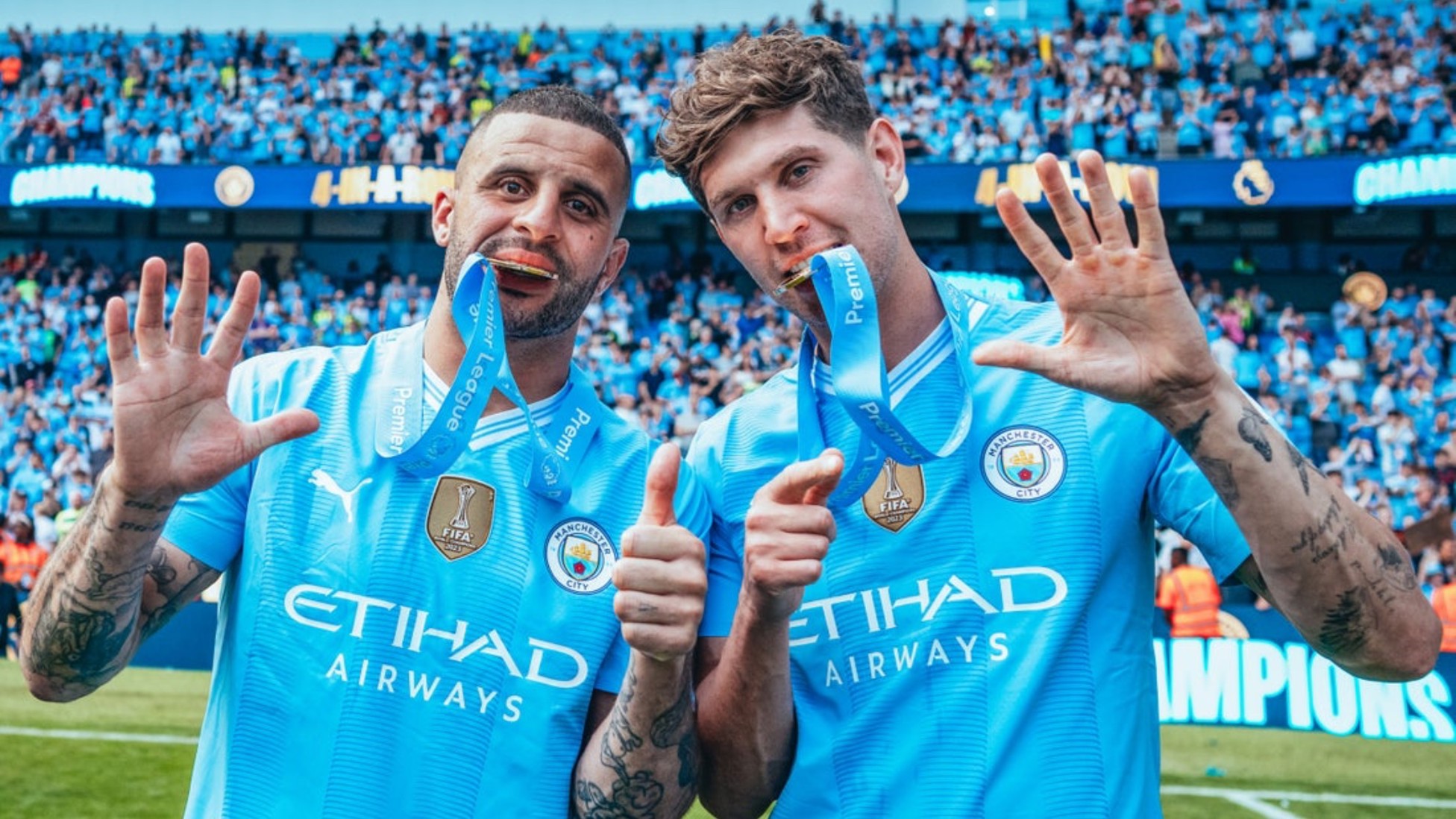 Gallery: Fantastic Foden fires City to fourth Premier League title in a row