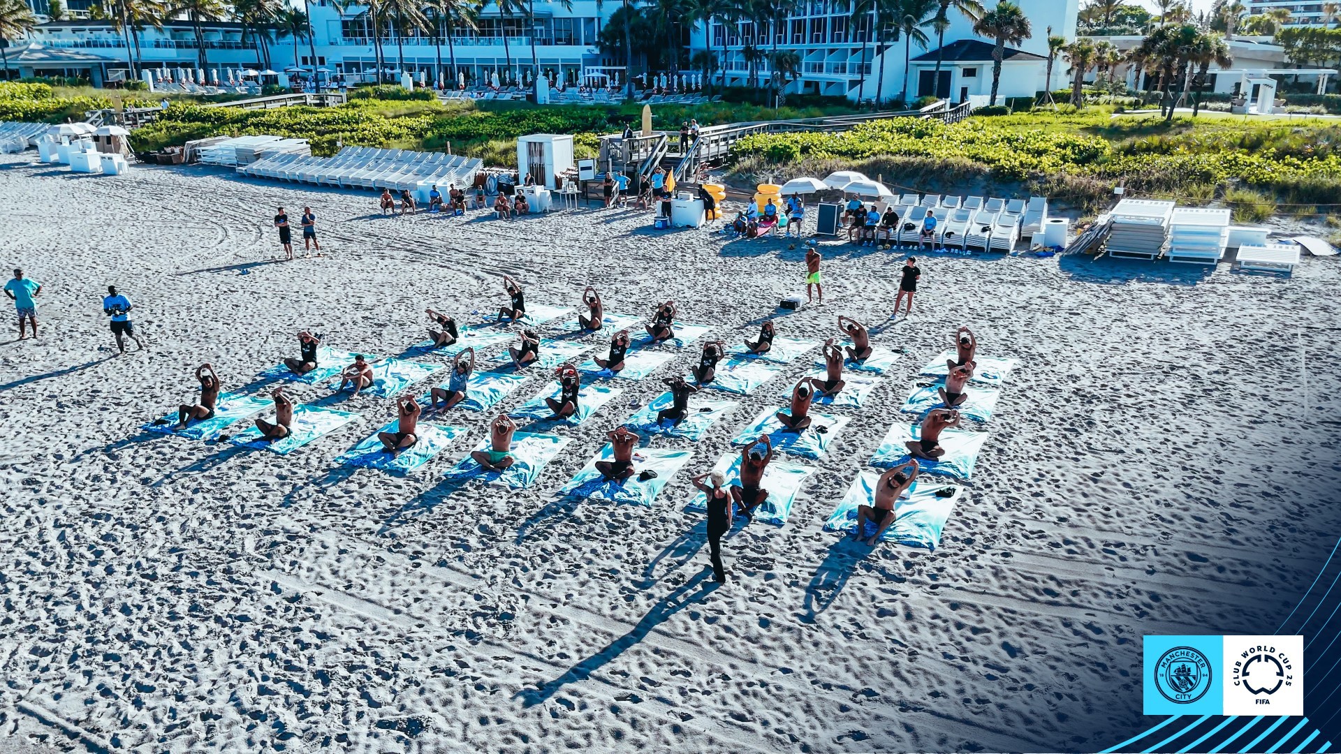 WATCH: Stunning beach yoga drone shots