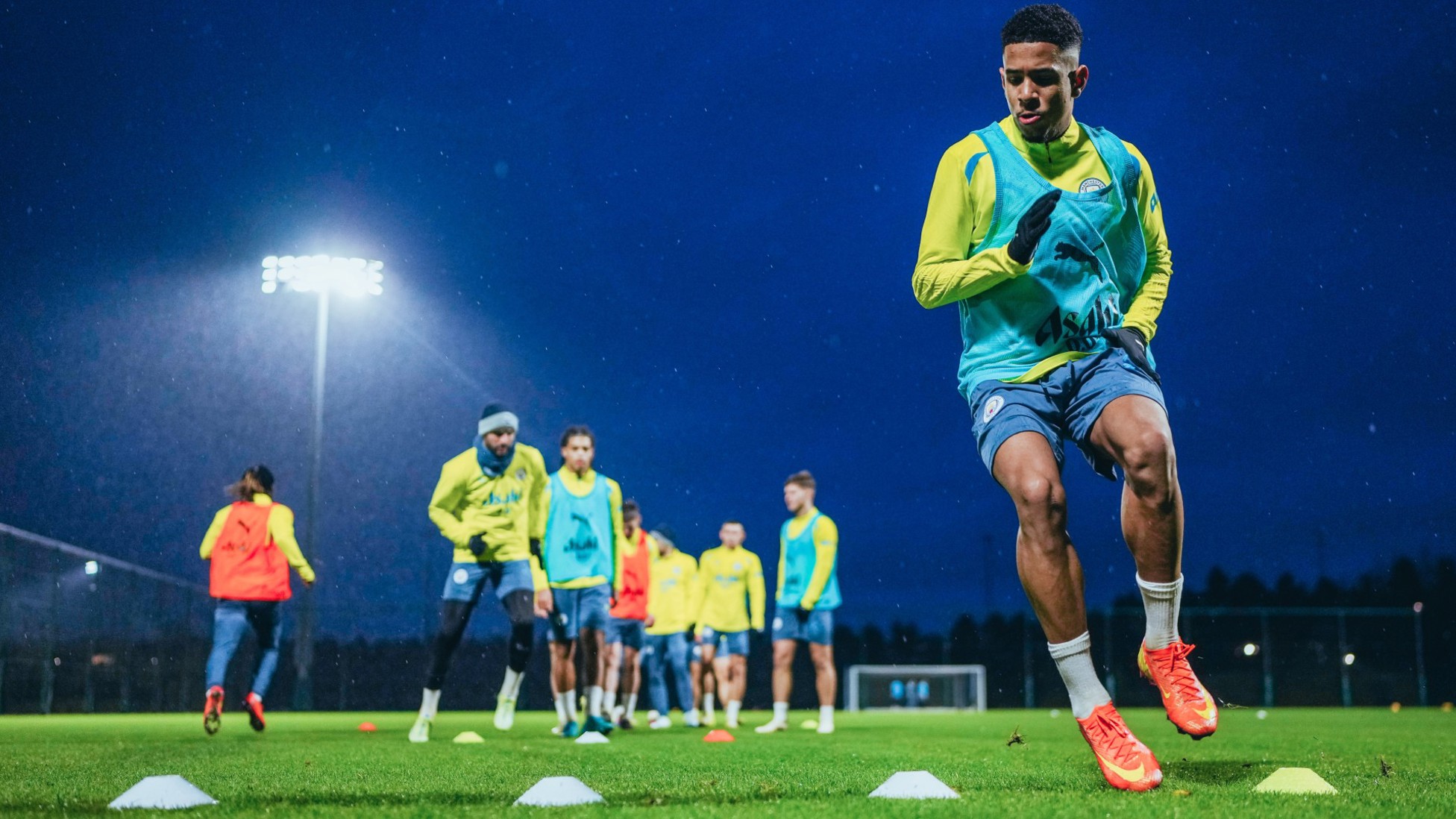 Gallery: Training in the rain