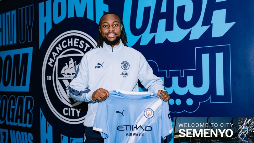 Semenyo shirt number revealed
