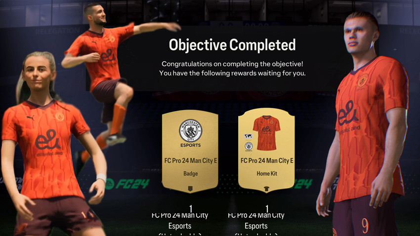 Get the Man City Esports kit in FC24!